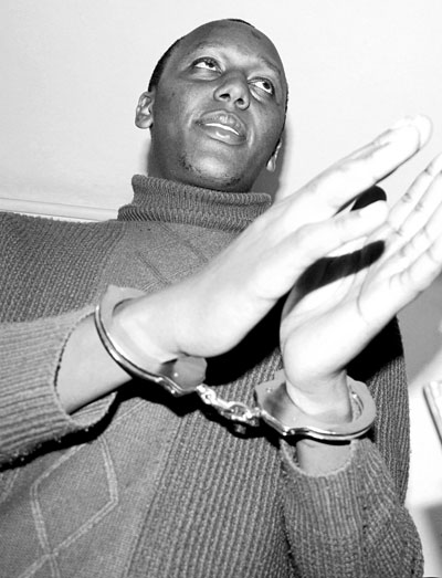 Mr Dickson Mwangi Munene at Nairobi Law Courts, Thursday. He was ...