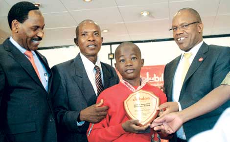 Baby Satrin’s brother Moses Gift Osinya finally feted - The Standard