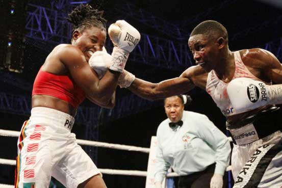 Zarika and champions Police boxed to glory