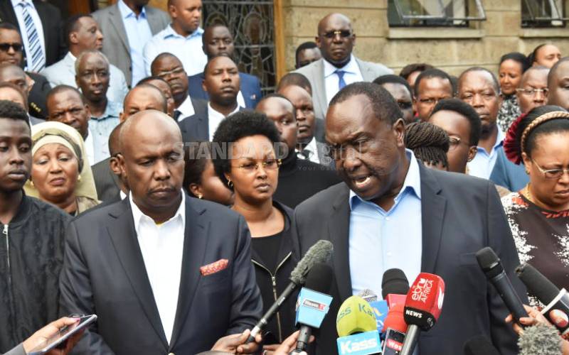 Military takes over funeral preparations - The Standard