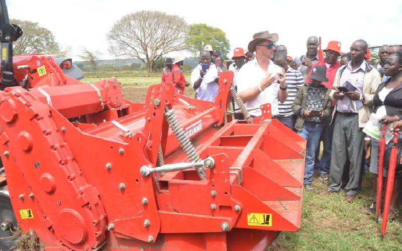 Mechanisation can boost potato yields five times more - FarmKenya ...