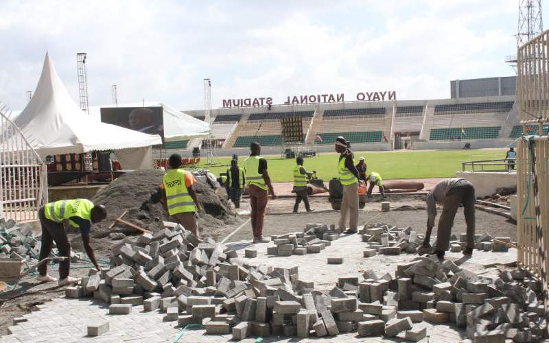 Nyayo: Iconic stadium Moi built for the love of sports - The Standard