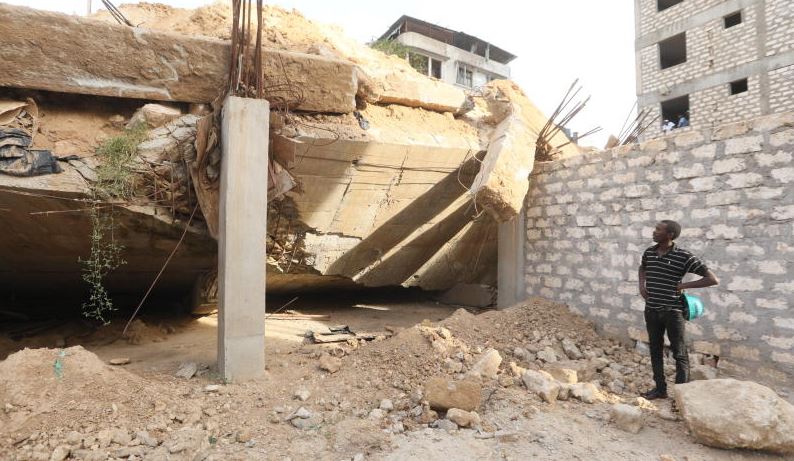 Two workers died after wall collapsed at Mombasa construction site ...