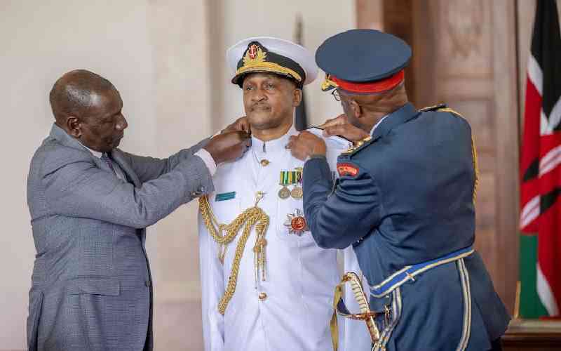 Ruto upholds Tonje rules in KDF changes - The Standard