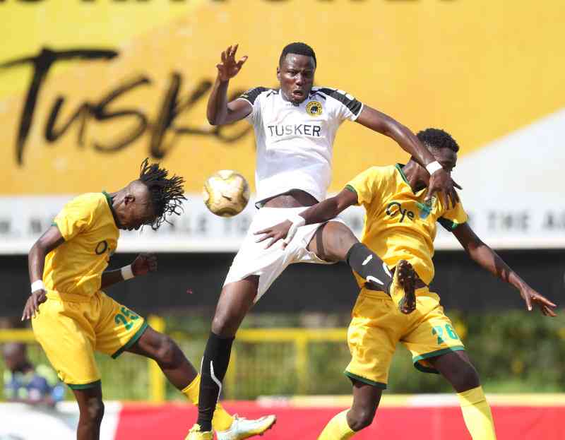 Tusker keep pressure on Gor as Omalla strikes his 21st goal of the season