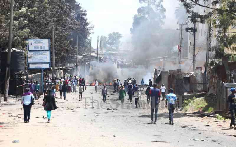 Families in low income estates bear the pain of Azimio demos and ...