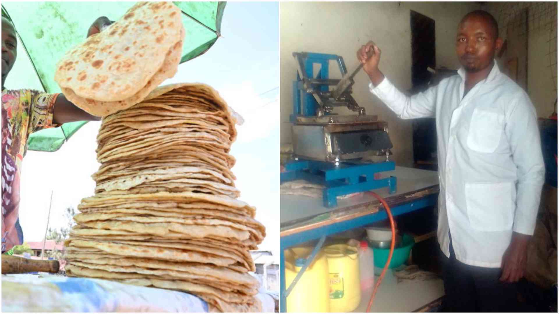 Mlolongo man who could fulfil Ruto's 1 million chapatis dream - TNX Africa