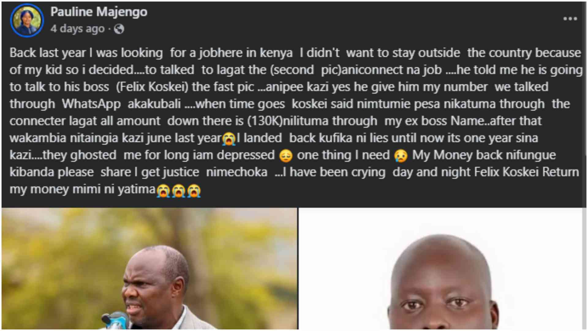 Scammer posing as top state aide arrested after duping Eldoret woman Sh130,000 - TNX Africa