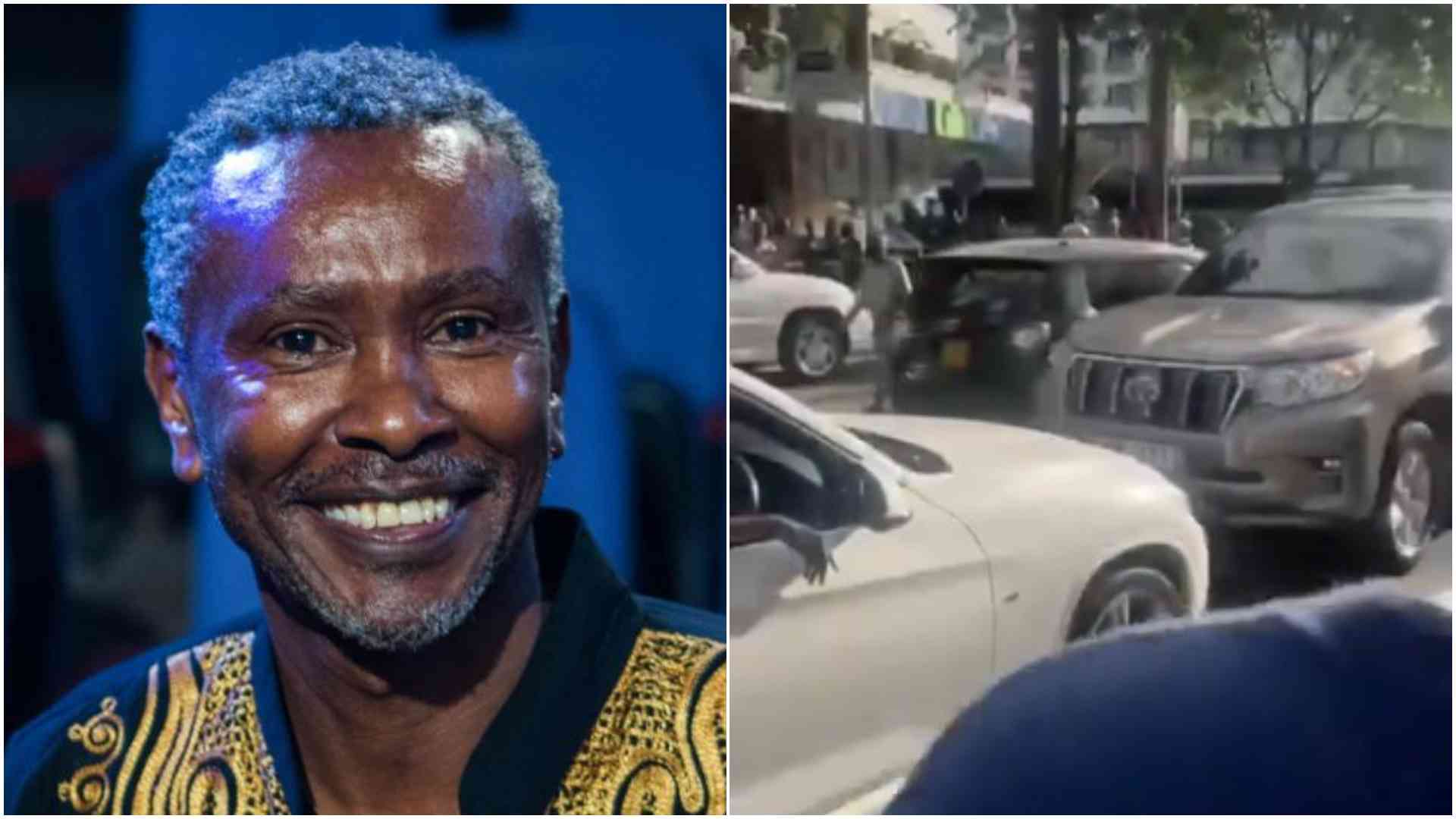 Drama as Judge Ian confronts government vehicle driving on wrong side ...