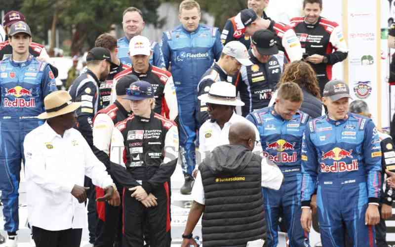 Photos: Gachagua flags off 2023 WRC Safari Rally