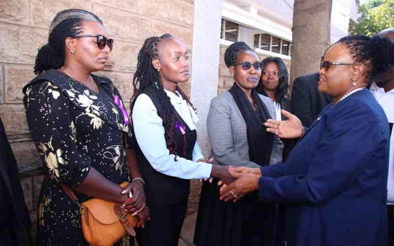 CJ Martha Koome leads tributes for Makadara Magistrate Monica Kivuti ... CJ Martha Koome leads tributes for Makadara Magistrate Monica Kivuti ...