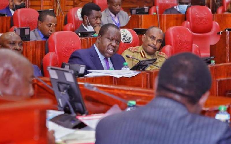 Attack On Raila Odinga Was Planned Matiangi The Standard