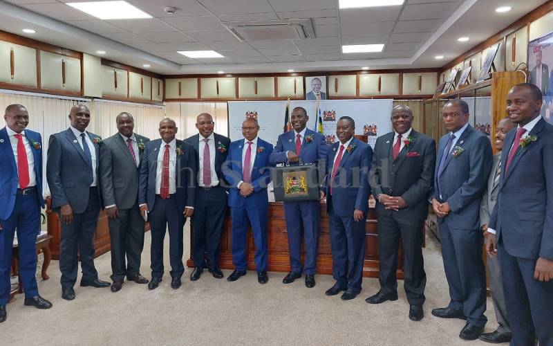 Photos: Treasury CS Yatani delivers President Uhuru Kenyatta’s last ...