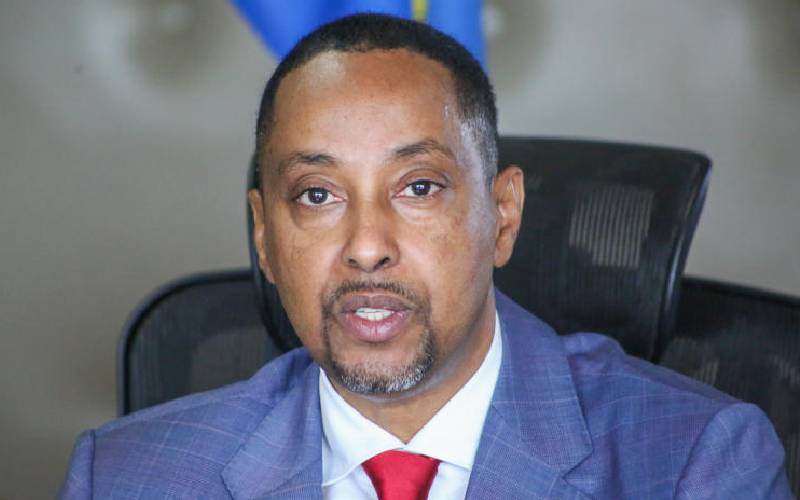 EAC Principal Secretary Abdi Dubat. [Courtesy]