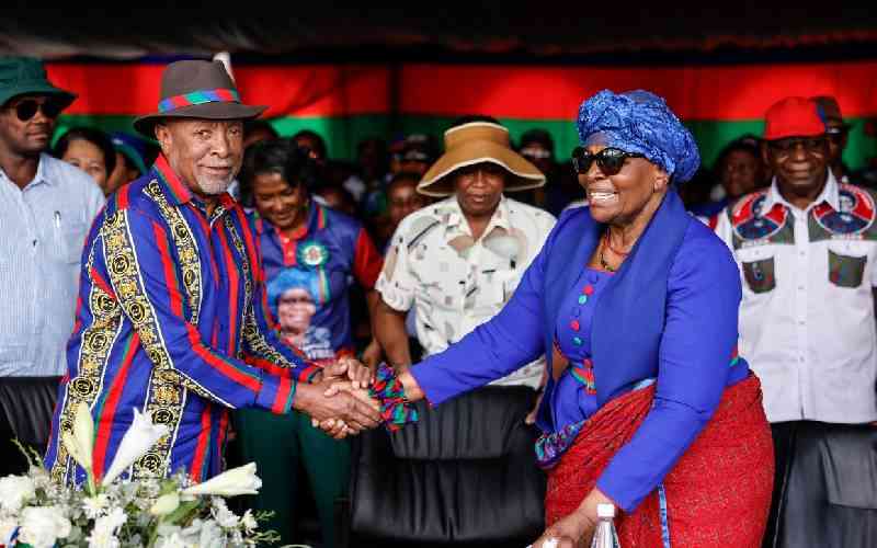 Namibia elects its first woman president - The Standard