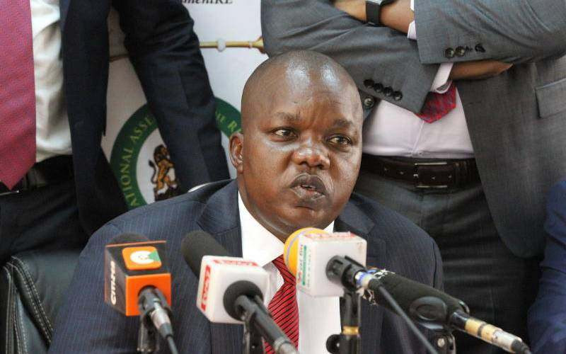 Kitui East MP Nimrod Mbai grilled at EACC over assault incident with ...