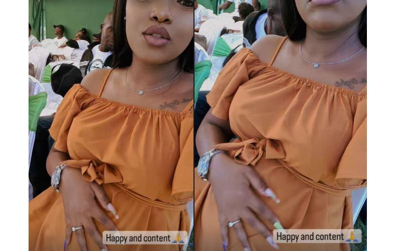 Baby bump: Dorea Chege expecting first child - The Standard Entertainment