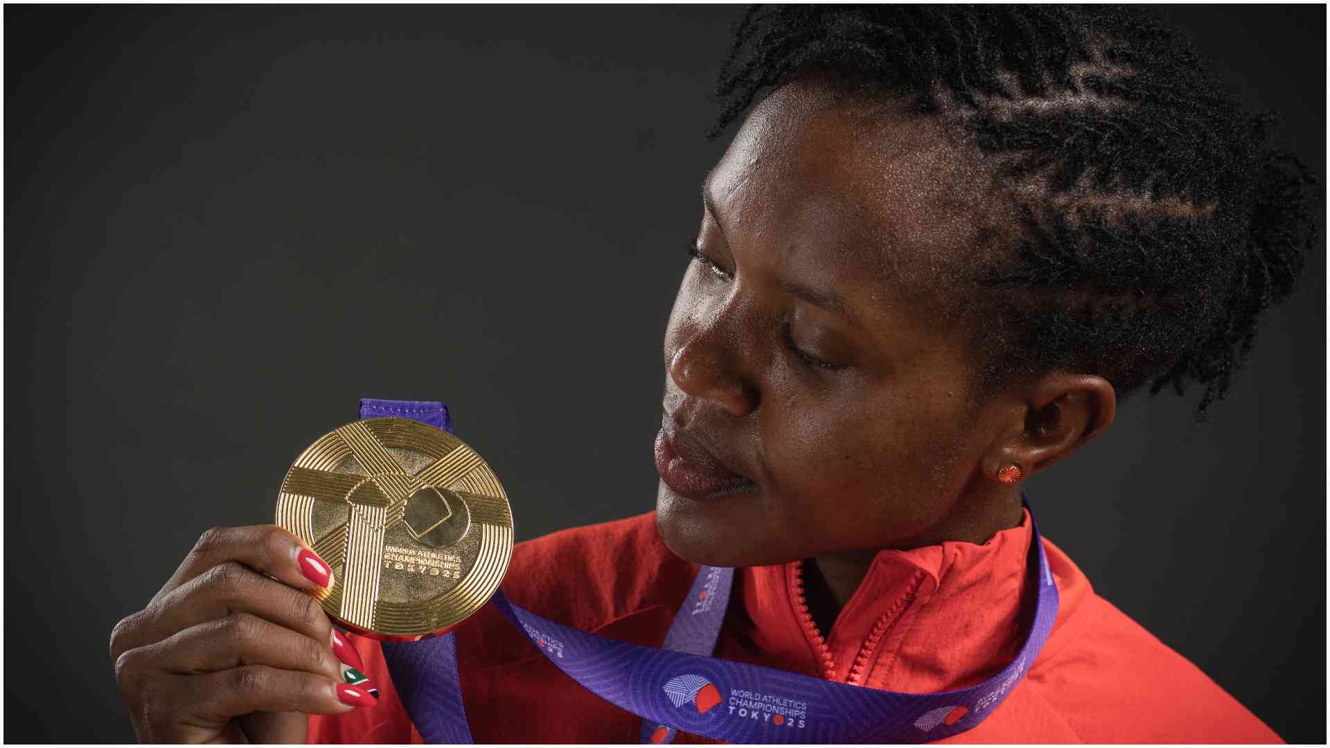 Faith Kipyegon's Kenyan flag nails steal spotlight as she wins historic ...