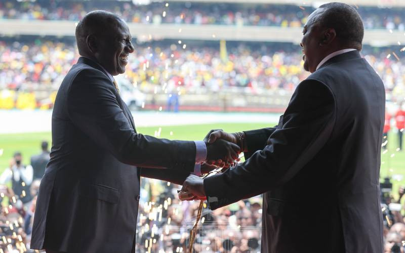 Village boy takes over as Kenya's fifth president - The Standard