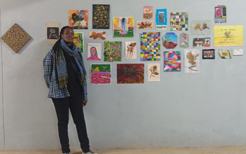Nduta Kariuki honors legacy in debut solo exhibition 'Dreamcatcher ...