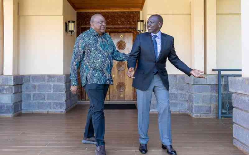 UhuRuto meeting jolts political landscape - The Standard