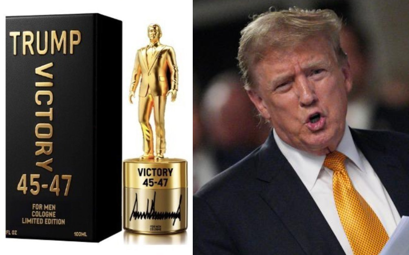 Donald Trump unveils limited edition perfume 'Victory 45-47' worth Sh32 ...