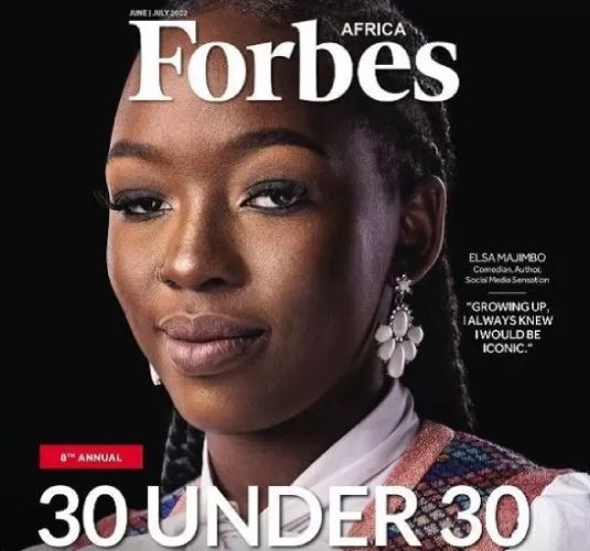 Elsa Majimbo one of four Kenyans in Forbes 30 under 30 list - The Standard