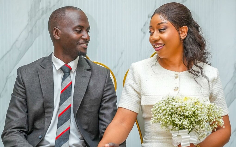 PHOTOS: Former Malava MP aspirant Rhyan Injendi weds in elegant civil ...