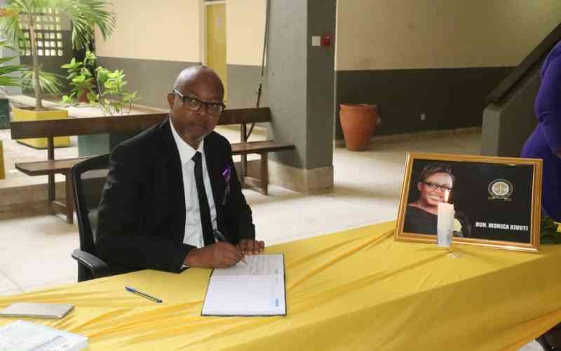 In pictures: Judicial officers converge to mourn Magistrate Monica ...
