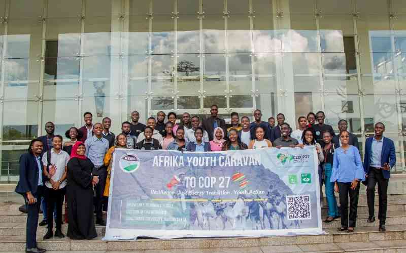 Kenyan youth call on world leaders to act on climate change - The Standard