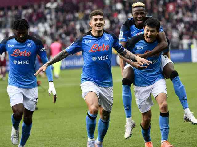 Napoli wins 1st title since Maradona played for the club