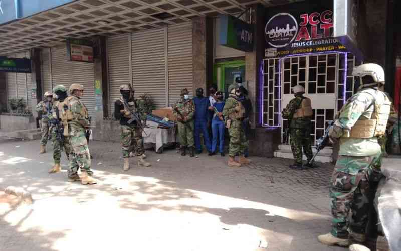 Anti-Ruto chants rent the air as police, protesters clash - The Standard