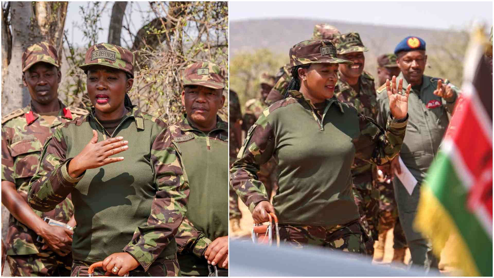 Soipan Tuya: Defence CS expertly handles heavy KDF firepower in Samburu - TNX Africa