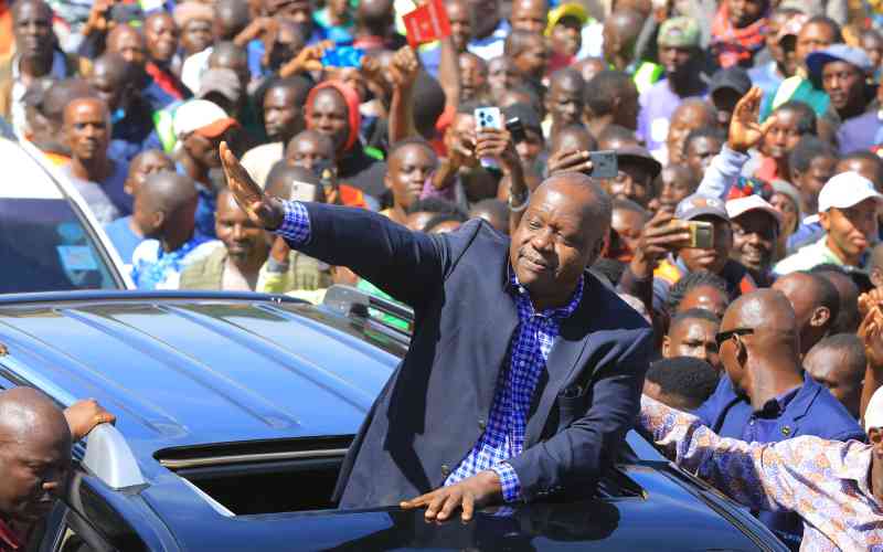 In pictures: Matiang'i's Gusii region tour - The Standard